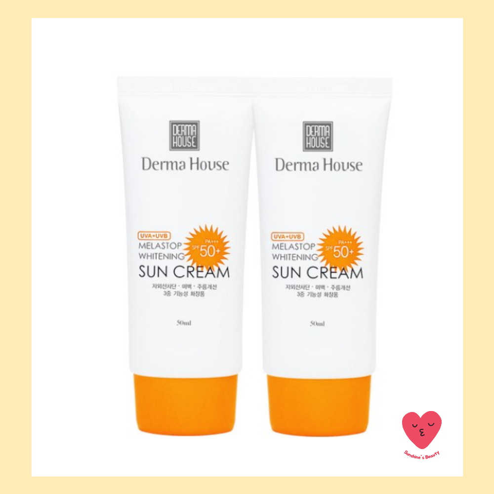 [Derma House] Melastop ครีมกันแดด ไวท์เทนนิ่ง 50 มล. | Shopee Thailand