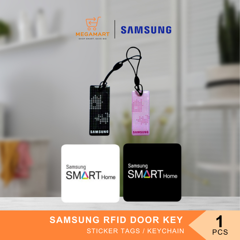Samsung Digital Door Lock RFID Sticker Tag พวงกุญแจแท็กกุญแจกุญแจ 13 ...