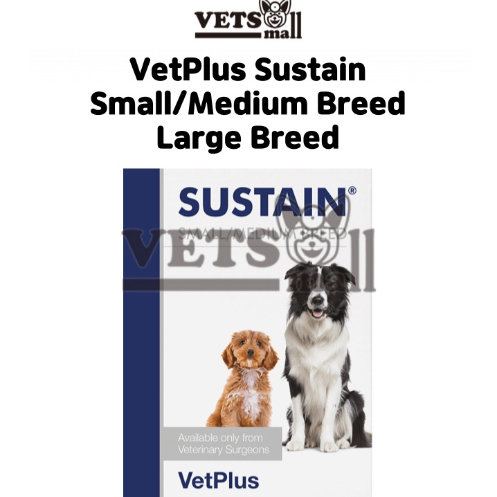 [Vetplus] Vetplus Sustain for Dogs (30 Sachets) / Small & Medium Breed ...