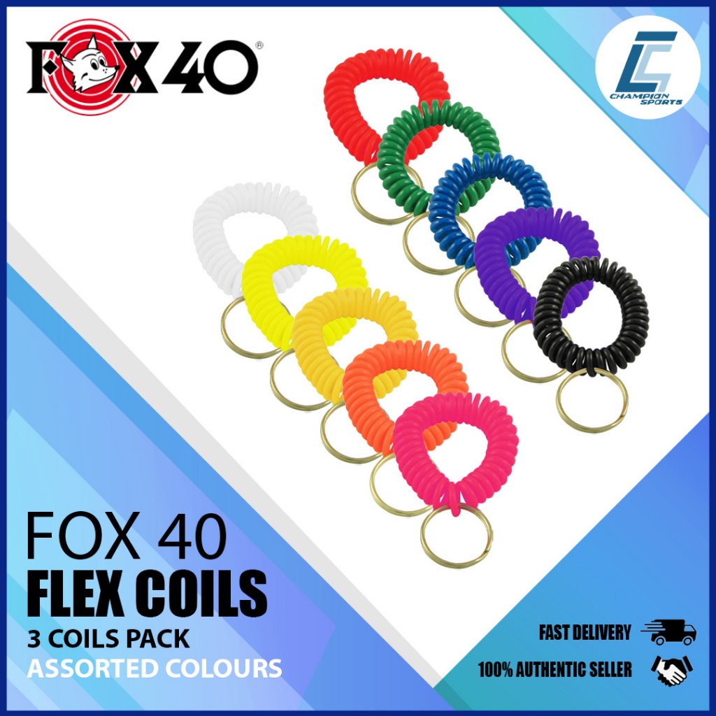 Fox40 Flex Coils (3 in 1 Pack) (7002) (AR/RO) | Shopee Thailand