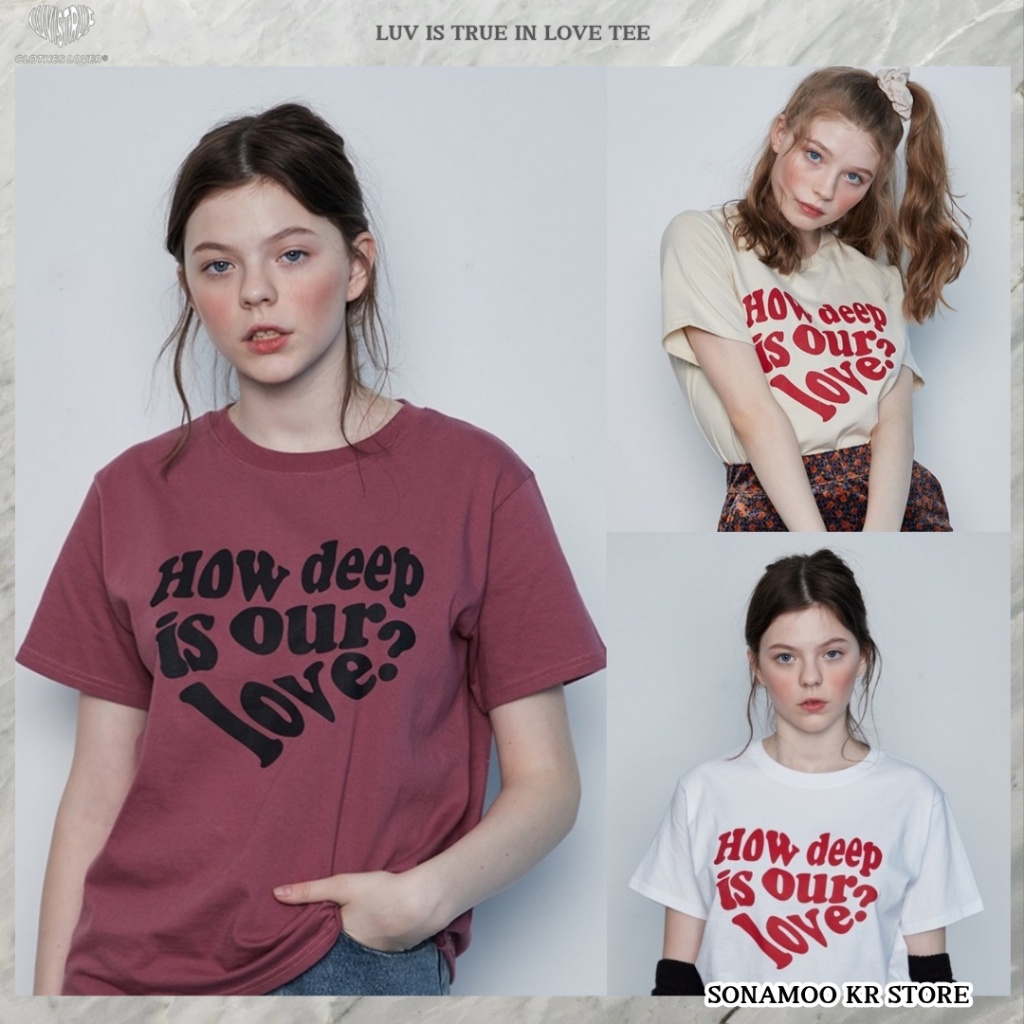 [𝐋𝐔𝐕 𝐈𝐒 𝐓𝐑𝐔𝐄] 𝐈𝐧 𝐥𝐨𝐯𝐞 𝐭𝐞𝐞 | Shopee Thailand