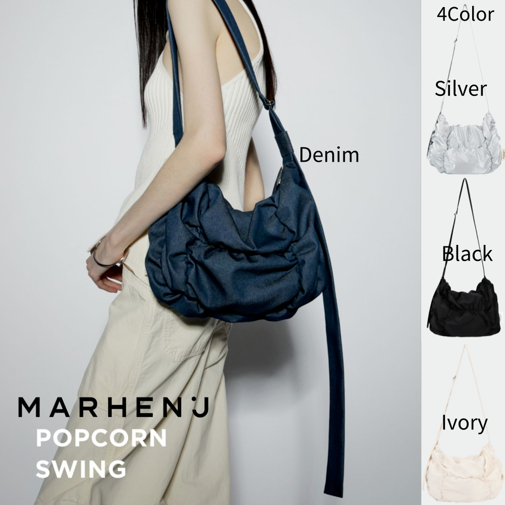 ️Marhen.J Popcorn Swing กระเป๋าสะพายไหล่ สะพายข้าง ของแท้ 100% 4 สี ...