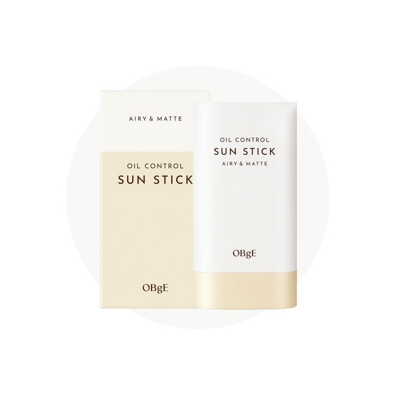 [OBge] Oil Control Sun Stick Airy & Matte 18g SPF50+ PA++++ | Shopee Thailand