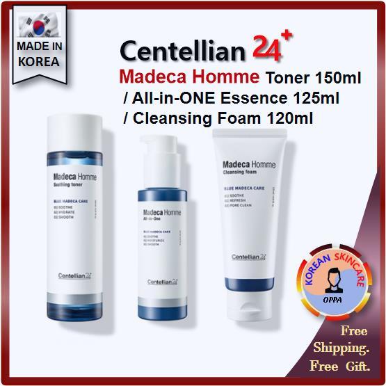 [Centellian24] Madeca Homme All-in-one Essence 125 มล. โทนเนอร์ผ่อนคลาย 150 มล. คลีนซิ่งโฟม 120 ...