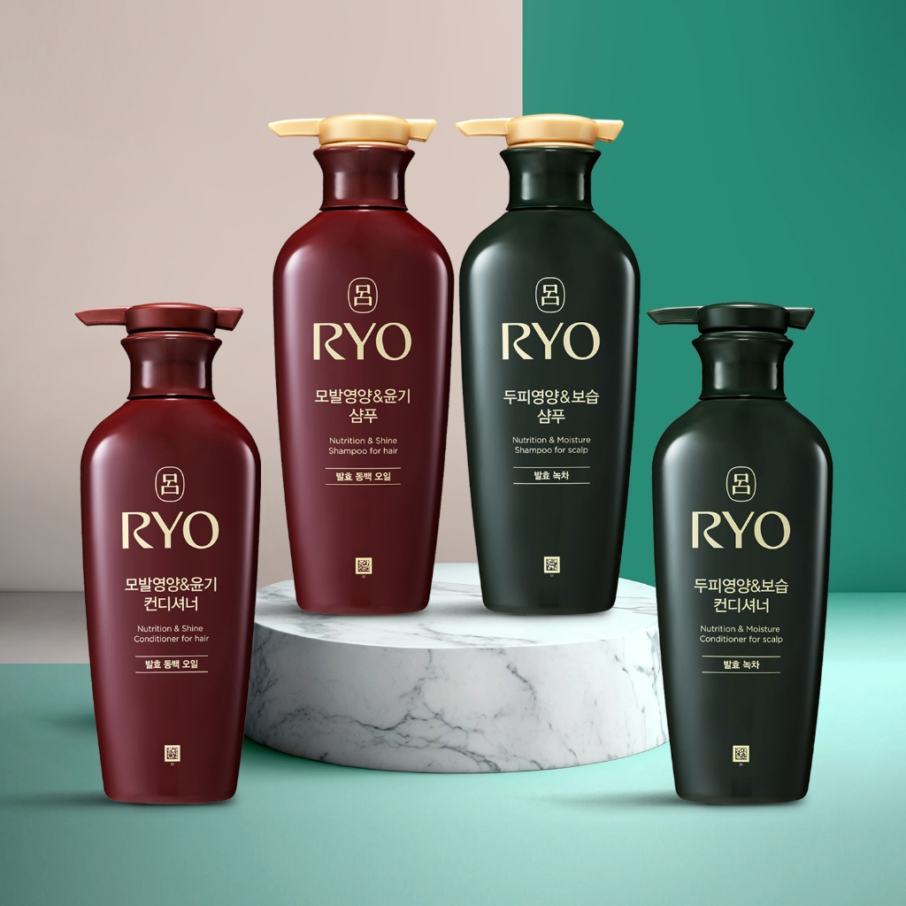 [Ryo] Classic Hair & Scalp Care Shampoo/Conditioner 400ml | บํารุงและ ...