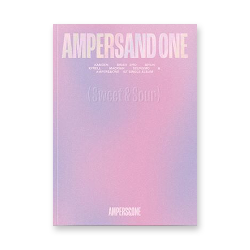 อัลบั้ม AMPERS&ONE - 1st Single Album [ AMPERSAND ONE ] | Shopee Thailand