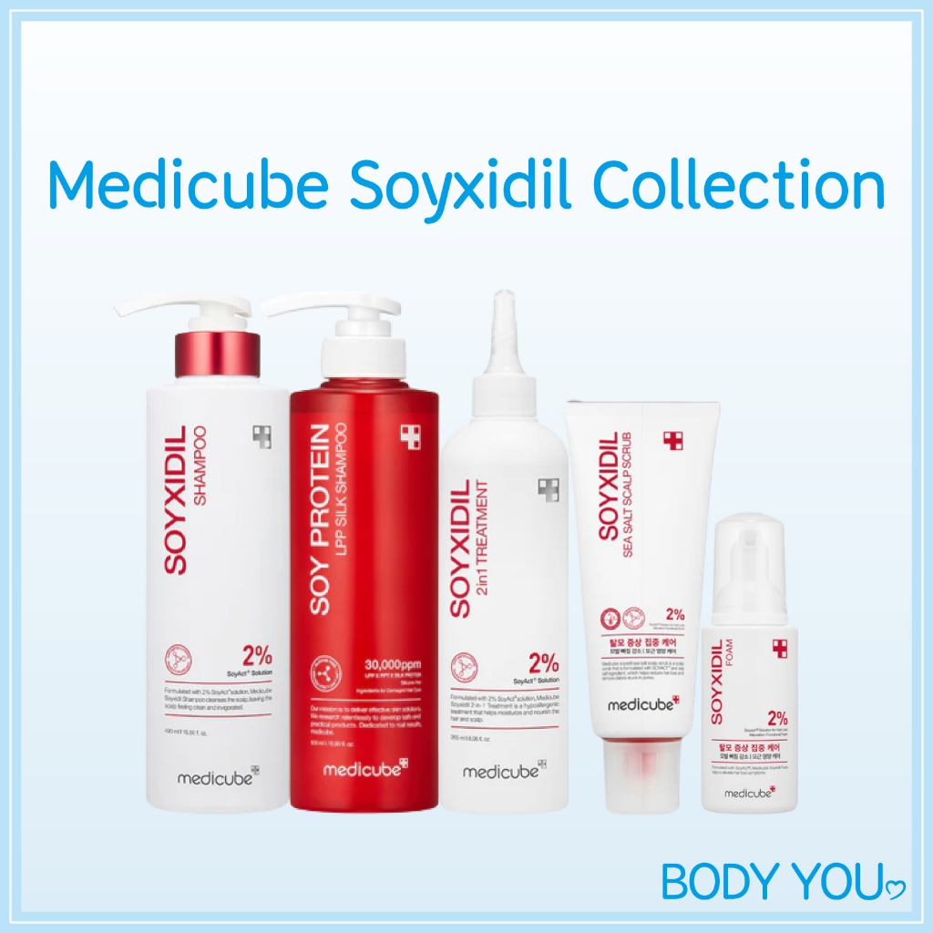 [Medicube] Soyxidil Collection / Soyxidil Shampoo, 2in1 Treatment, Foam ...