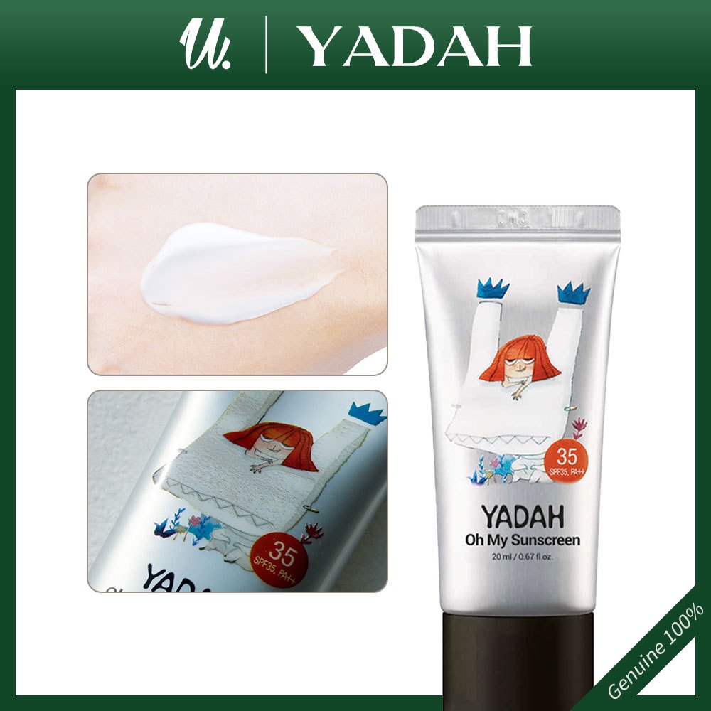 [YADAH] Oh My Sun Screen ครีมกันแดด 20 มล. | Shopee Thailand