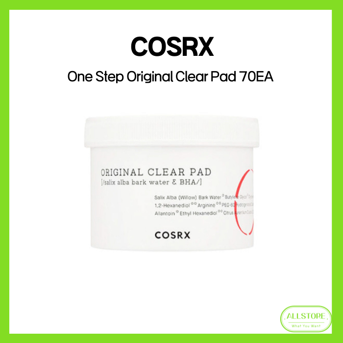 [COSRX] One Step Original Clear Pad (70 แผ่น) - บอกลาการฝ่าวงล้อมและรู ...