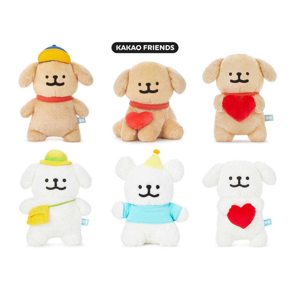 [KAKAO Friends] Korea Maltese Retriever Plush Doll_ 6Types; ตุ๊กตายัด ...