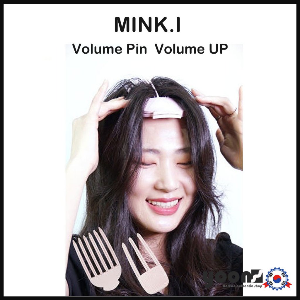 [MIK.I] Minky Hair Volume Pin Root Volume 3 Pin & 6 Pin_จากเกาหลี ...
