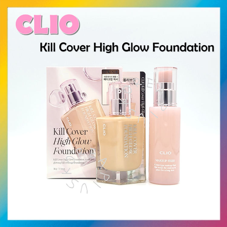 [CLIO] Kill Cover High Glow Foundation SPF30 PA+++ 38 กรัม รองพื้นปกปิด ...