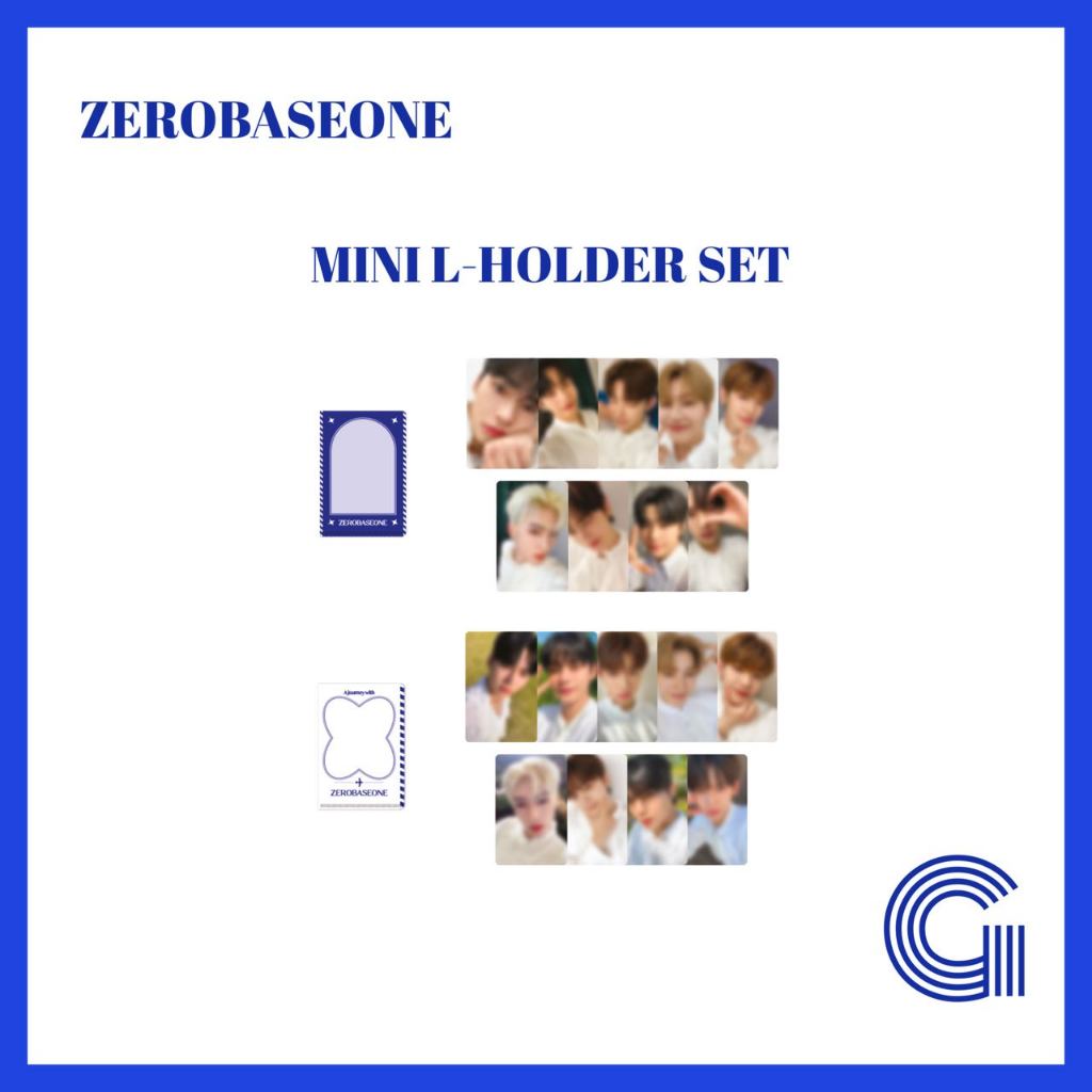 Zerobaseone - MINI L-HOLDER SET / THE MOVING SEOUL POP-UP STORE MD ...