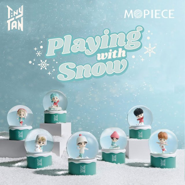 Bts (BangTan Boys) TinyTAN Snow Globe, Official, Original, Genuine, K-POP, idol | Shopee Thailand