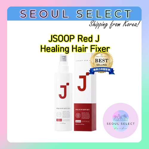 Jsoop Red J Healing Fixer สเปรย์บํารุงเส้นผม บํารุงเส้นผมให้แข็งแรง | Shopee Thailand