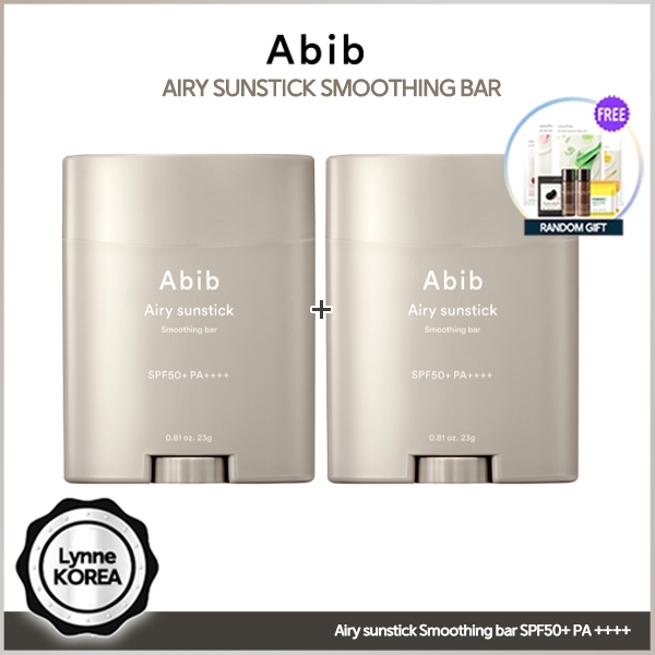 [1+1] NEW Released ABIB Airy Smoothing Bar 23g / ครีมกันแดดแบบแท่งใหม่ | Shopee Thailand