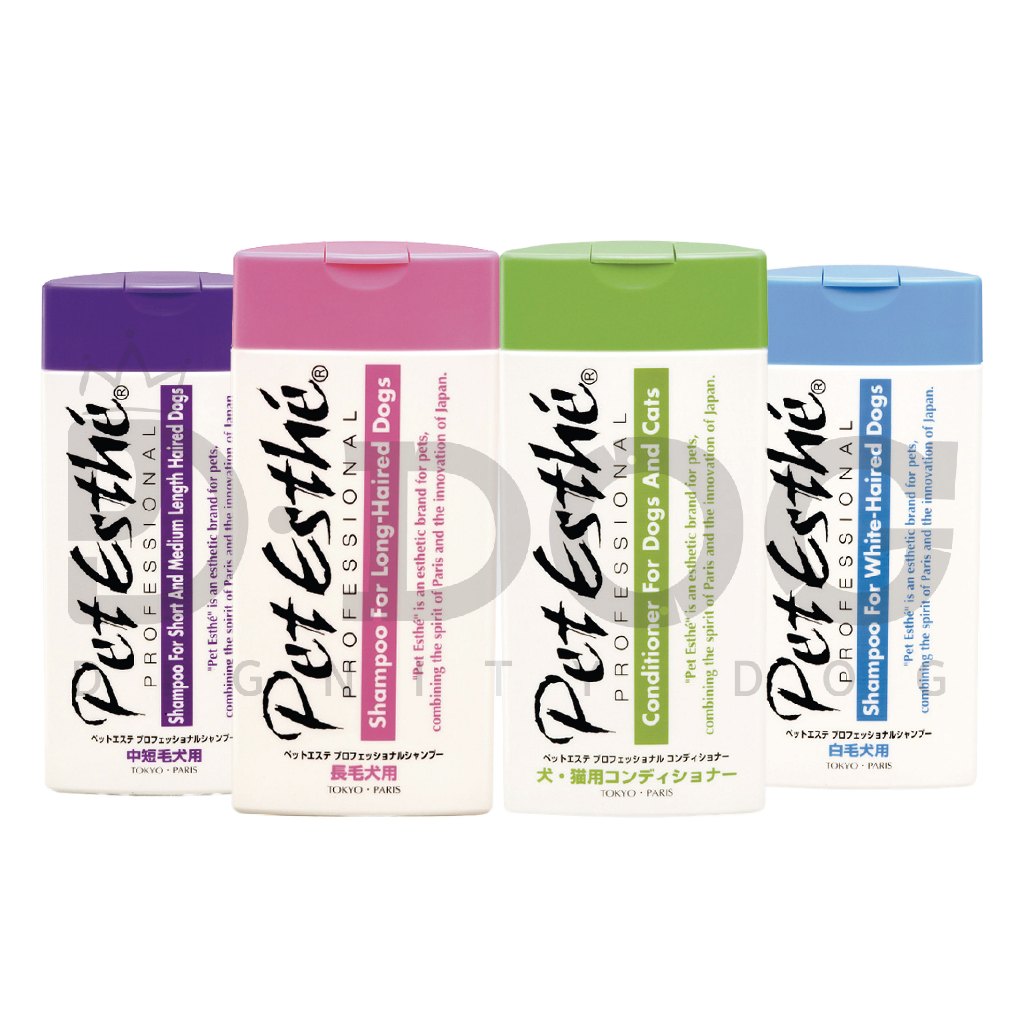 PET ESTHE 】 แชมพูและครีมนวดผม PETESTHE 400 มล. สําหรับสุนัขทุกสายพันธุ์ ...