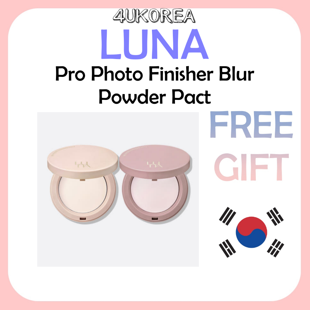 LUNA Pro Photo Finisher Blur Powder Pact แป้งฝุ่นเนื้อบางเบาบางเบาช่วย ...