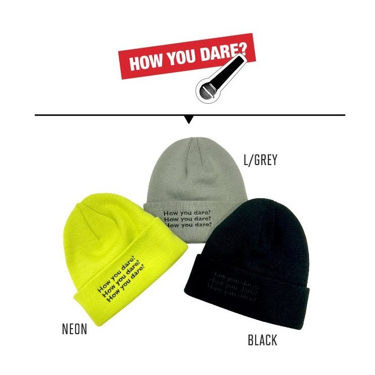 หมวกบีนนี่ BTS MIC Drop Basic / Neon สีเทาอ่อน สีดํา | Shopee Thailand