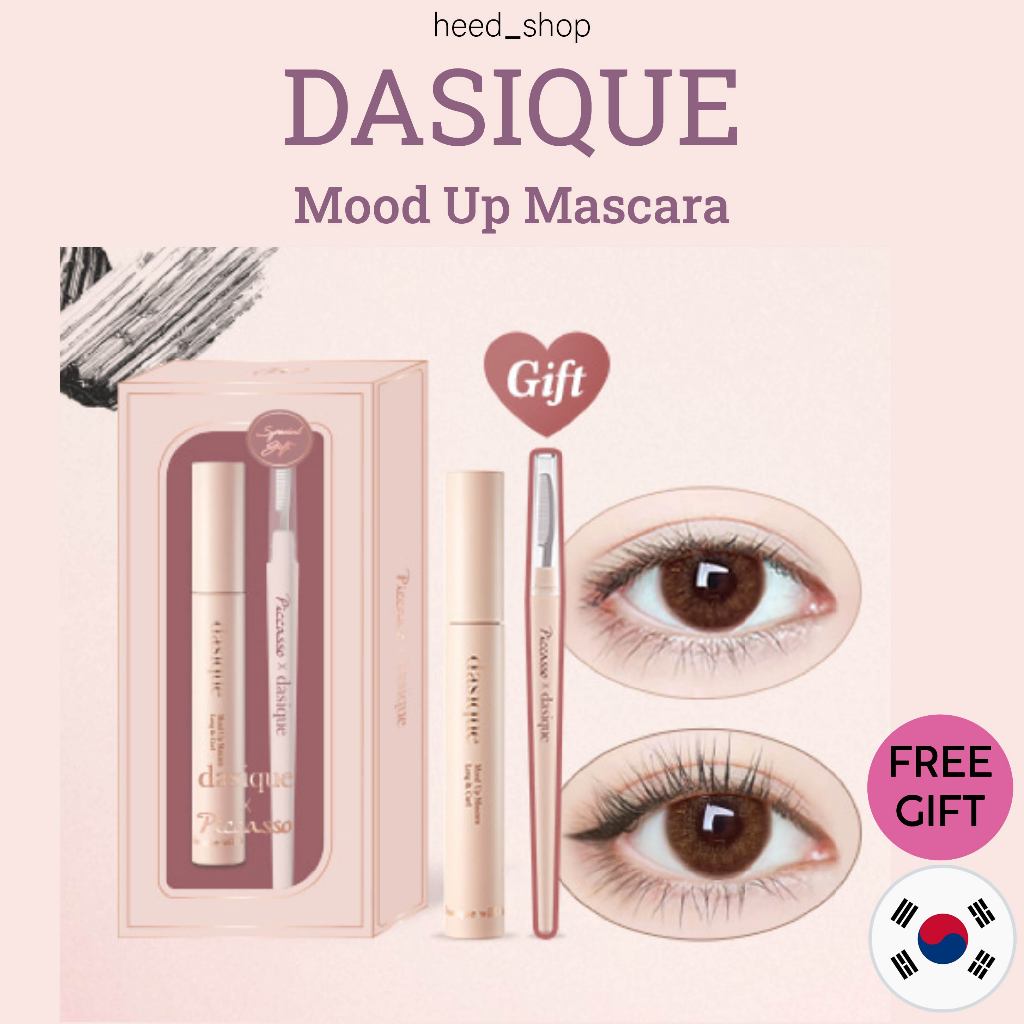 [ Dasique ] มาสคาร่า Mood Up (+แถมฟรีหวีคิ้ว PICCASSO) | Shopee Thailand
