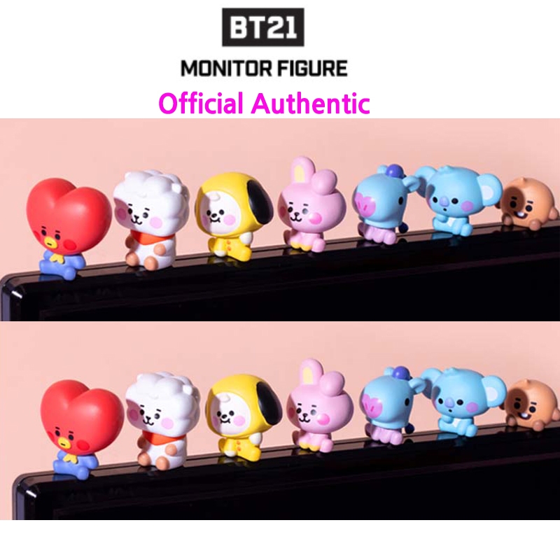 Bts BT21 Official Baby ver MONITOR FIGURE โดย LINEFRIENDS Royche สินค ้ าแท ้ | Shopee Thailand