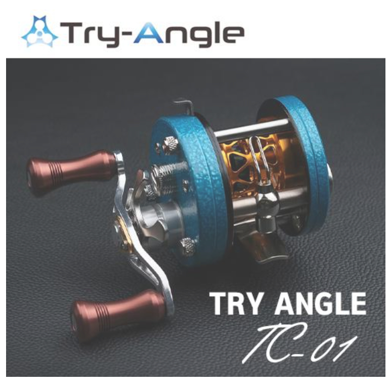 Try-angle TC-01[MADE in JAPAN] เหมือนรุ่น BC44 TC-01R 7.1:1 Double-Spool Right-Handed LIMITED ...