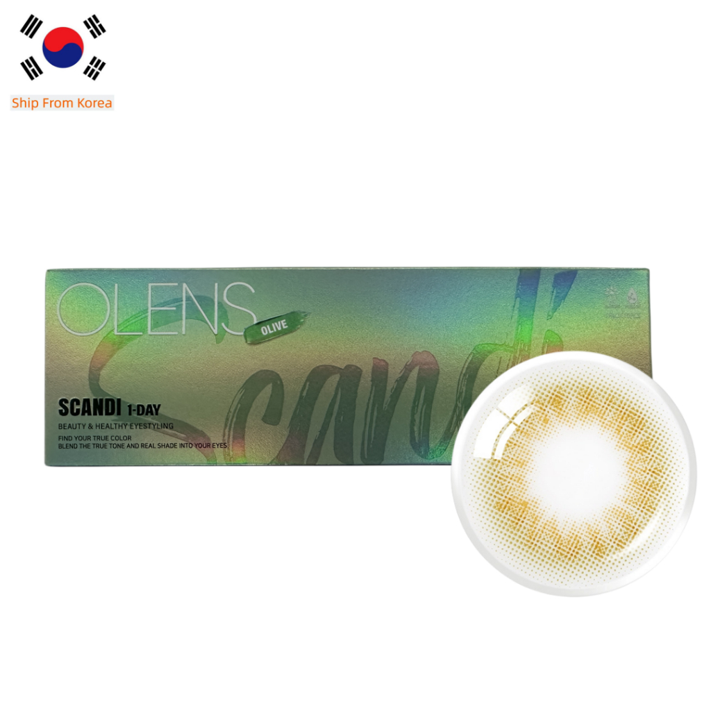 Olens SCANDI OLIVE คอนแทคเลนส์ 10P เลนส์เกาหลี เลนส์ | Shopee Thailand