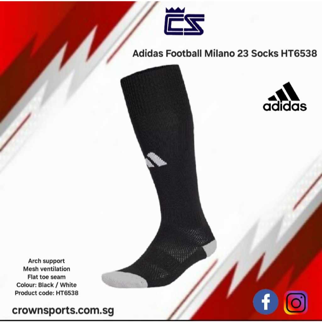 Adidas Football Milano 23 Socks HT6538 | Shopee Thailand