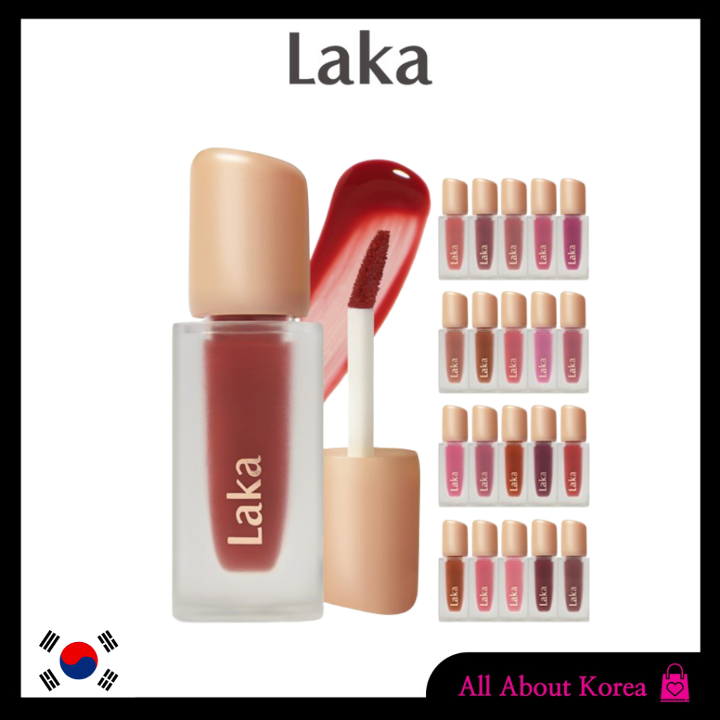 [LAKA]FRAITY GLAM TINT 22colors, ลิปสติก เนื้อแมตต์ 22 สี | Shopee Thailand