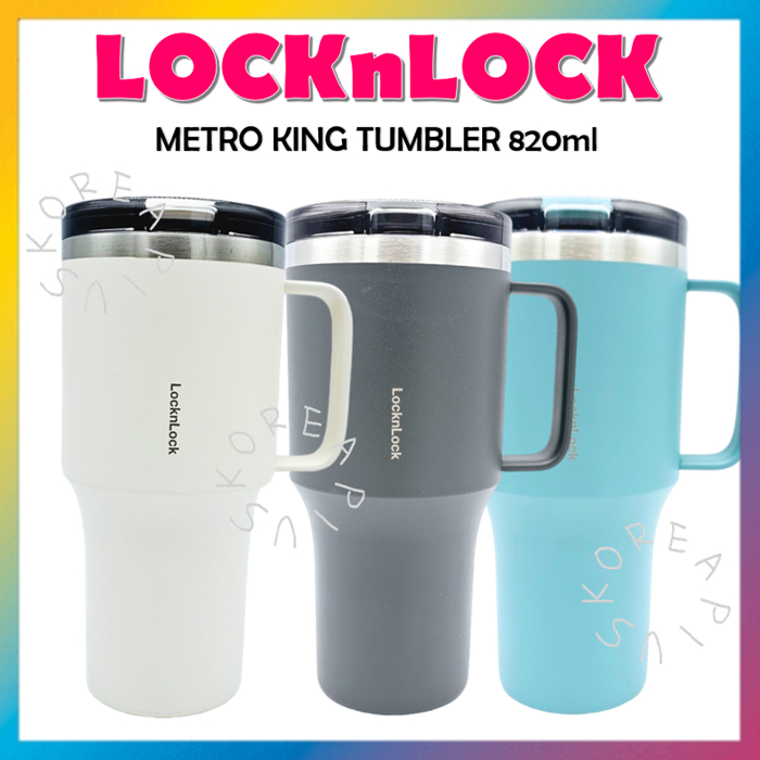 LOCK & LOCK [LOCKnLOCK] Metro KING TUMBLER แก้วน้ําล็อค 820 มล. LHC4326 | Shopee Thailand