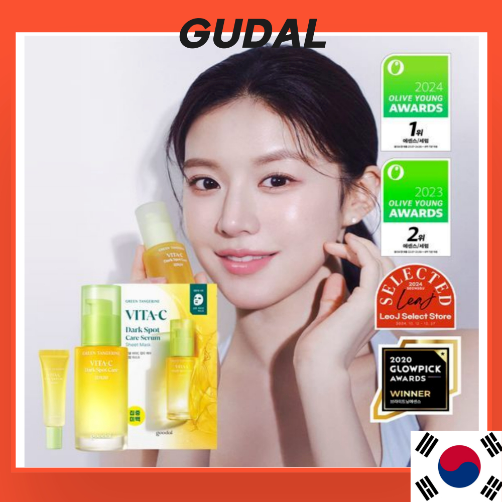 Goodal Green Tangerine Vita C Dark Spot Serum 30mL Special Set (+Serum ...