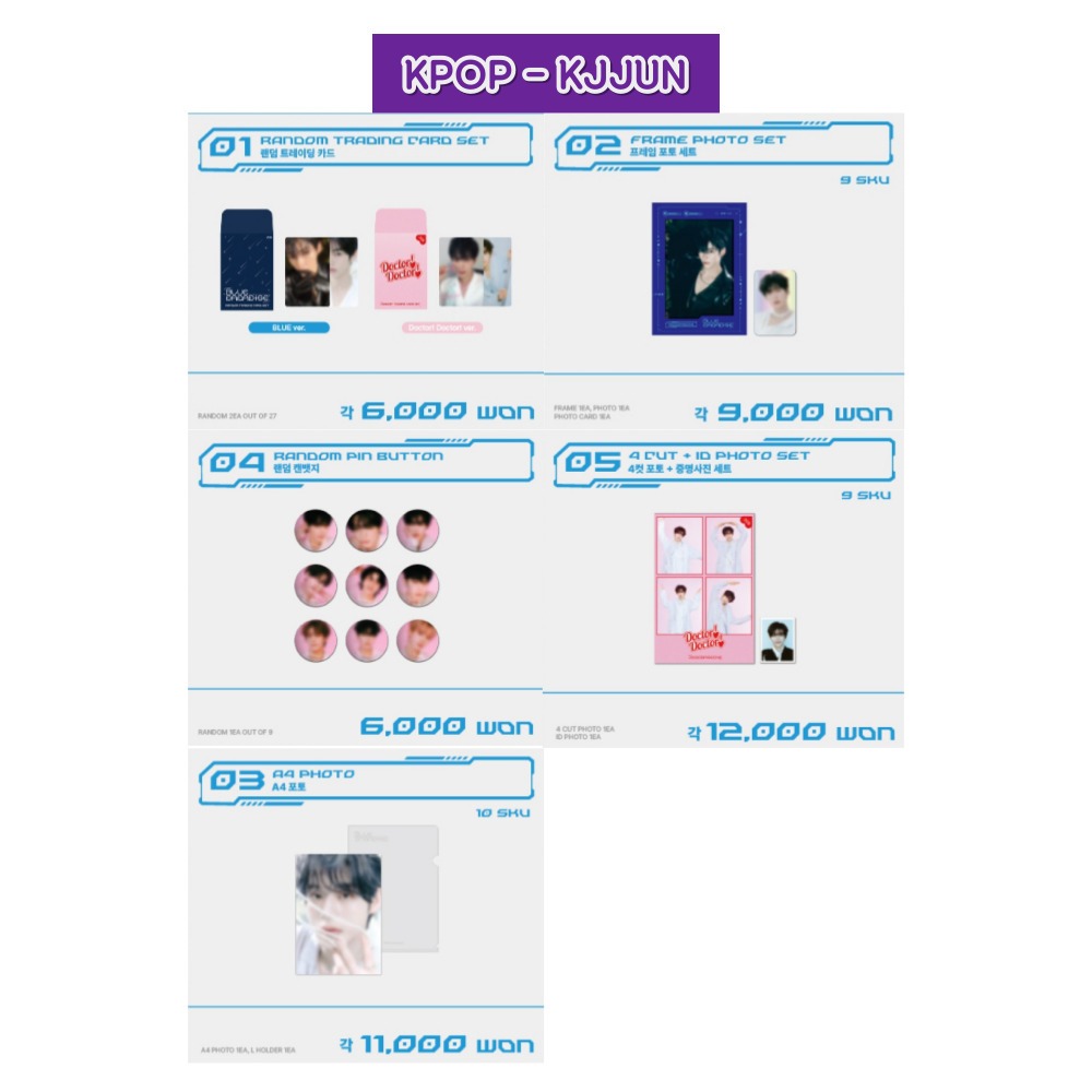 ZEROBASEONE 5th Mini Album - BLUE PARADISE (Digipack Ver.) + APPLEMUSI ...