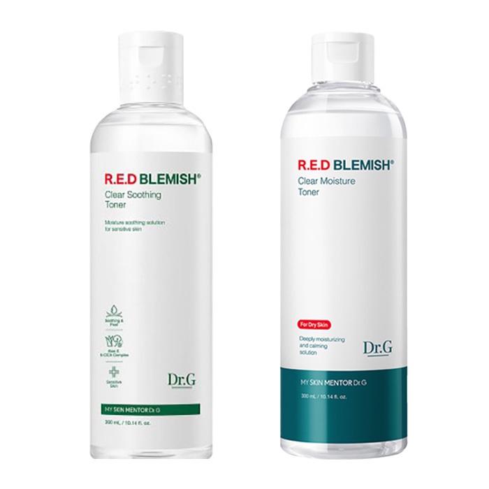 [Dr.G] Red Blemish Clear Soothing / Moisture Toner โทนเนอร์ 300 มล. ...