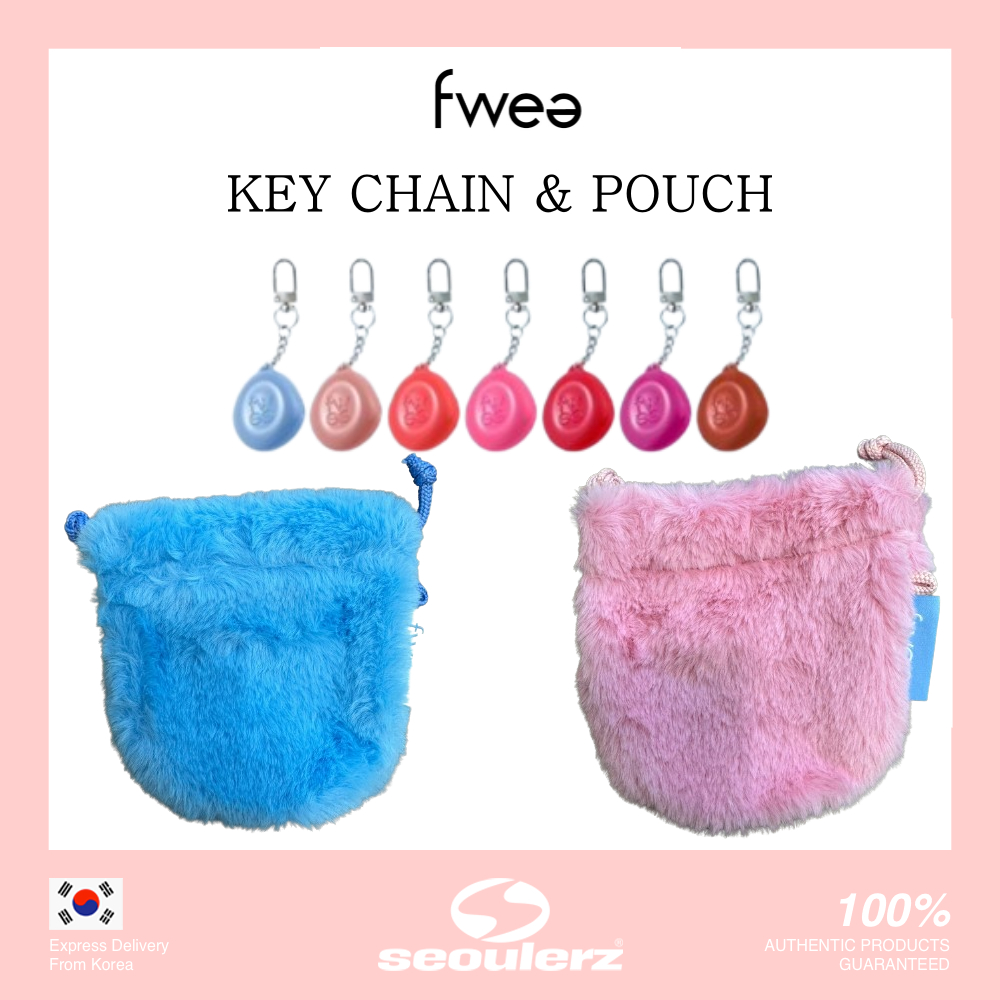 [Fwee] Lip Cheek Pudding Pot Key Chain & Pouch | Shopee Thailand