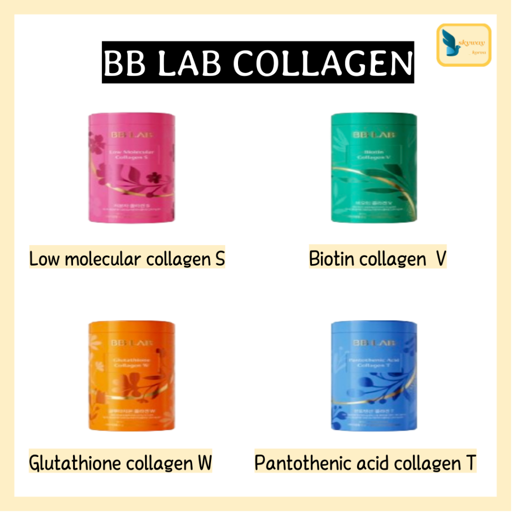 [NUTRIONE] Bb LAB Collagen Biotin / Glutacion / Pantothenic acid / Low ...