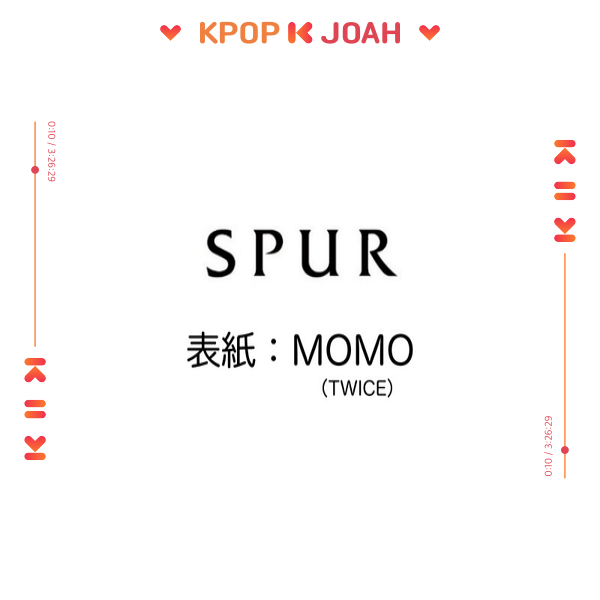 SPUR JAPAN 2024.04 - COVER: TWICE MOMO (8th Mar.2024) | Shopee Thailand