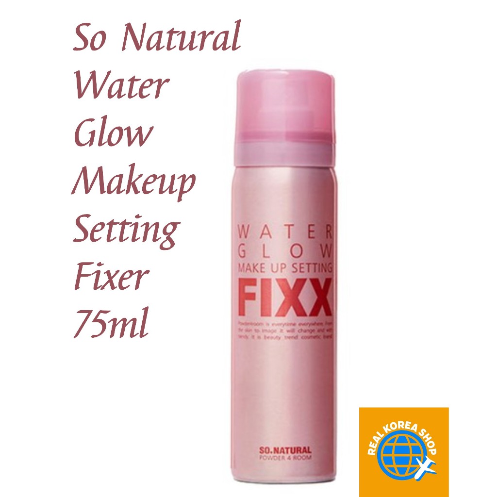 [So Natural] Water Glow Makeup Setting Fixer 75ml | Shopee Thailand