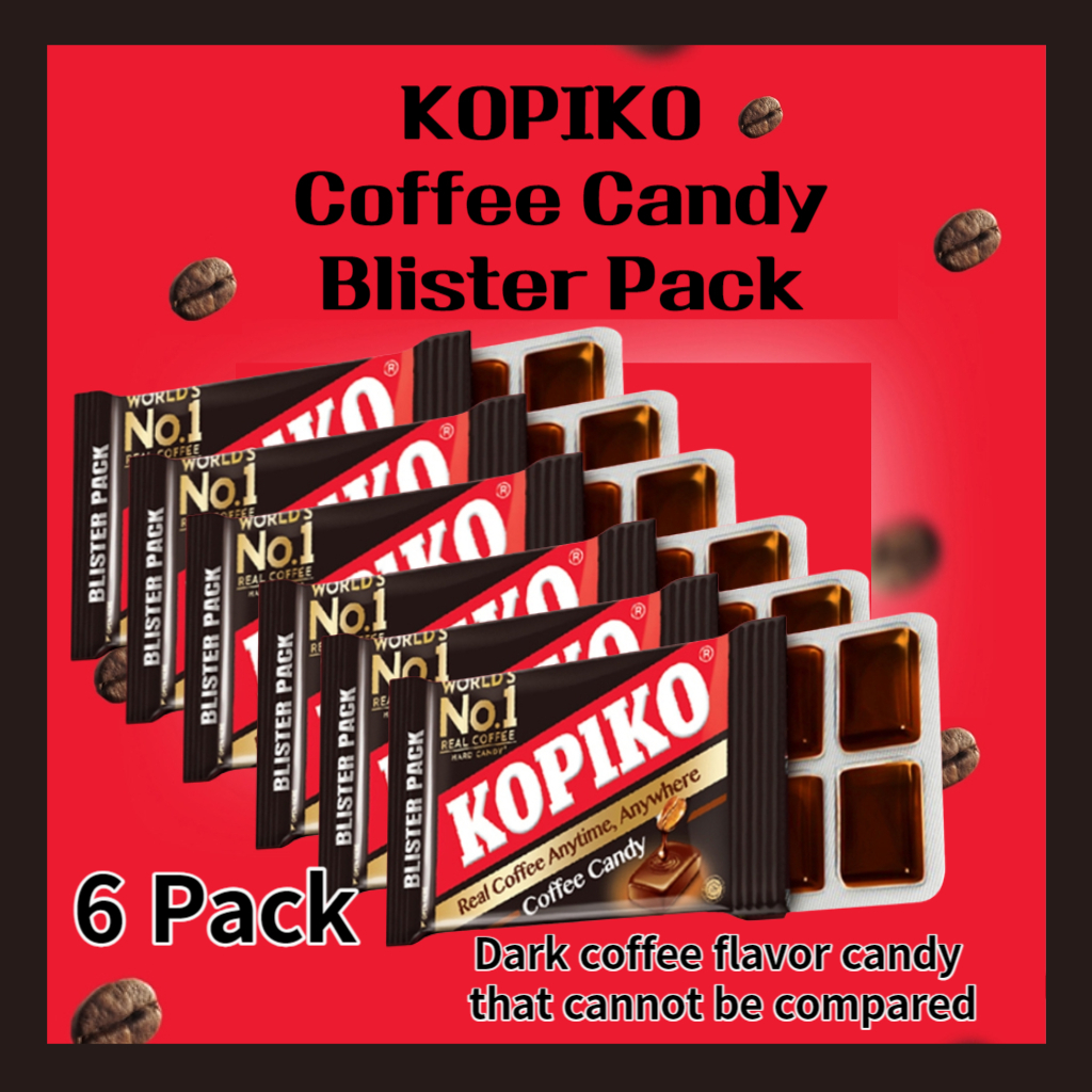 KOPIKO Coffee Candy Blister Pack /ลูกอมกาแฟ KOPIKO/ลูกอมรสกาแฟ ก้อนตุ่ม ...