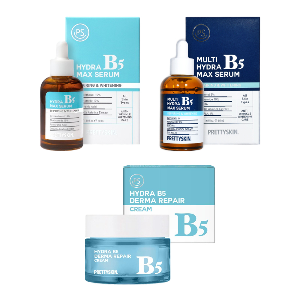 Prettyskin HYDRA B5 MAX SURUM 50 มล. / ผลิตภัณฑ์ดูแลผิวที่บ้าน | Shopee Thailand