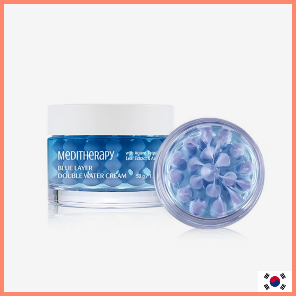 [MEDITHERAPY] Blue Layer Double Water Cream 50ml ครีมบำรุงผิวหน้า | Shopee Thailand