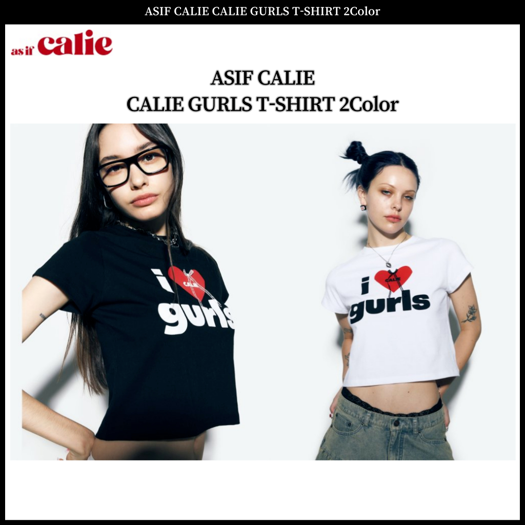 เสื้อยืด ลาย ASIF CALIE GURLS 2 สี | Shopee Thailand