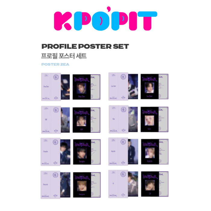 Stray Kids 4TH FANMEETING POP-UP PROFILE POSTER SET | Shopee Thailand