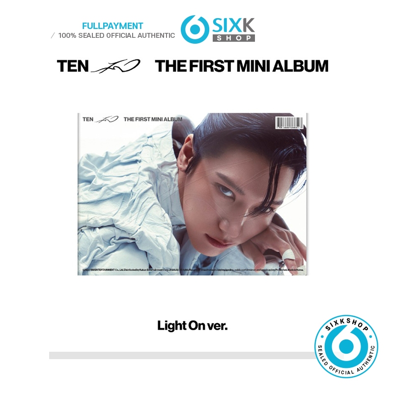 (Lucky Draw) TEN (NCT) - The First Mini Album TEN (Light On Ver ...