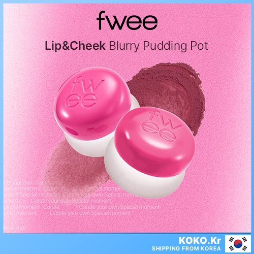 Fwee ลิปแอนด์ชีค พุดดิ้งพอตทินท์ 30 สี พร้อมของแถม | Shopee Thailand