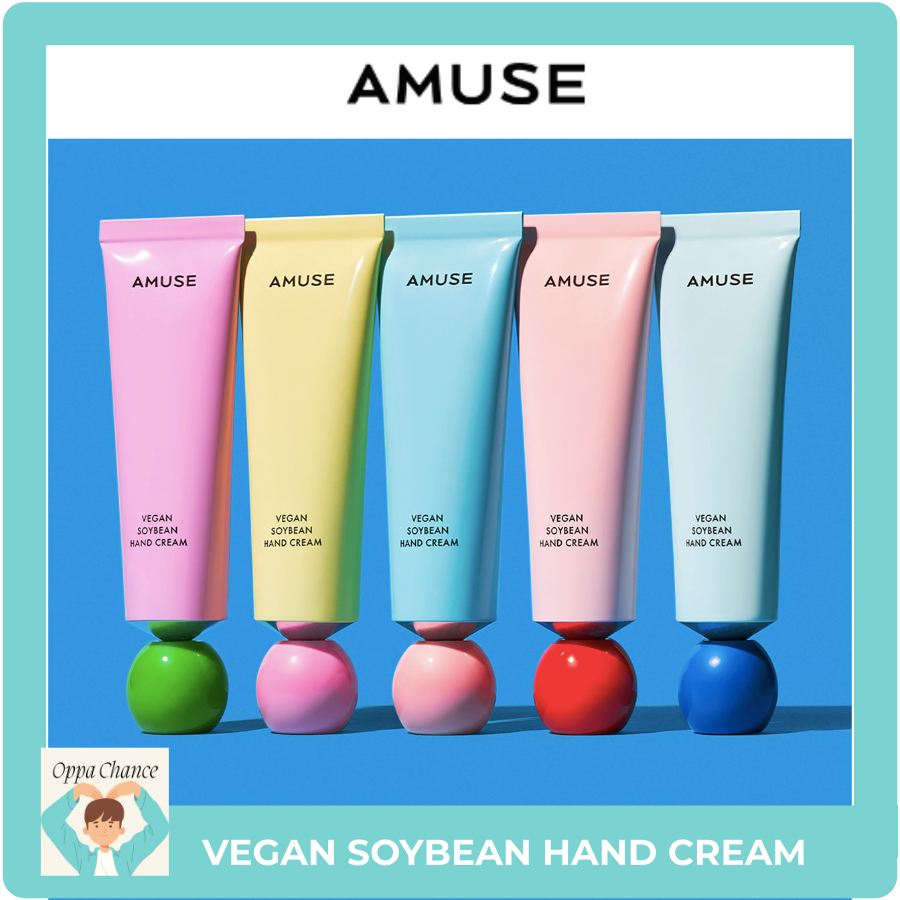 * เพิ่มกลิ่นใหม่!*[AMUSE] Wellness Vegan Soybean แฮนด์ครีม (5 กลิ่น/ชุด ...