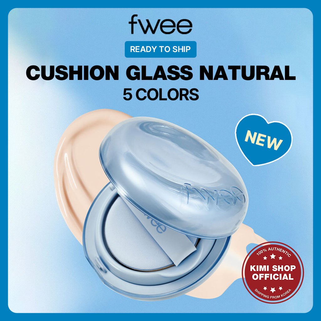 [FWEE] NEW Cushion Glass Natural 5Colors SPF50+ PA+++ คุชชั่นแก้ว ...