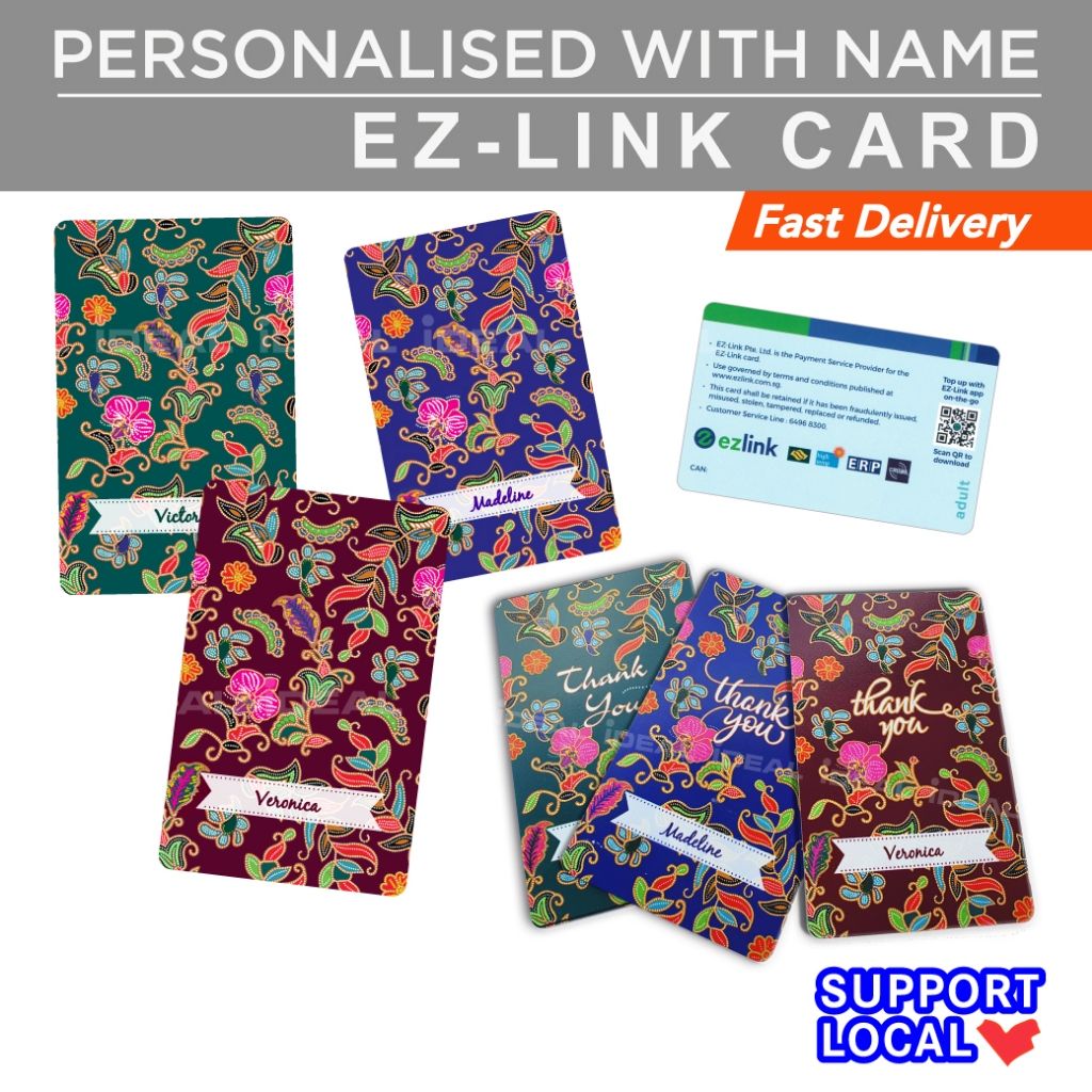 ชื่อการปรับแต่งการ์ด EZ Link | Shopee Thailand
