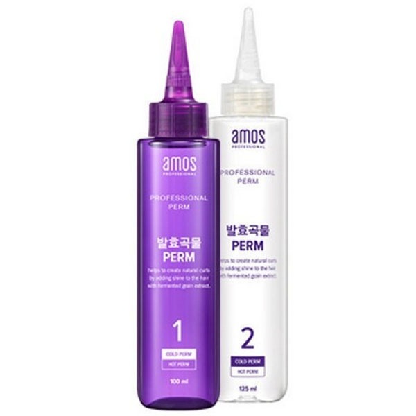 Amos Fermented Grain perm น้ํายาดัดผม 100 มล. + 125 มล. / Amos ...