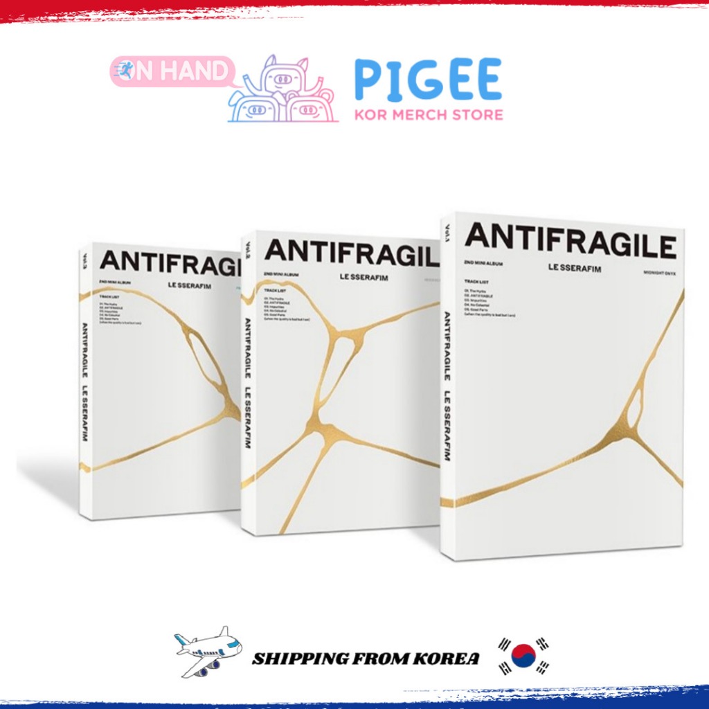 LE SSERAFIM - [ ANTIFRAGILE ] 2ND Mini Album | Shopee Thailand