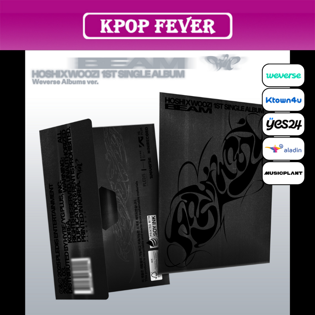 SEVENTEEN HOSHI X WOOZI – [ BEAM ] 1ST SINGLE ALBUM / WEVERSE ALBUM ver. + POB | Shopee Thailand